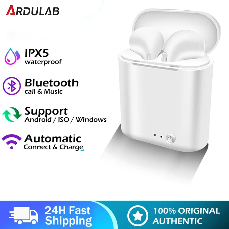 Earphone Mini Pods I7s Mini TWS True Wireless Headphone Handsfree Noise ...