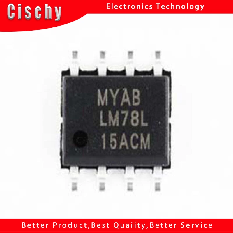 5PCS LM78L15ACM LM78L15 LM78L SOP8|sop8| - AliExpress