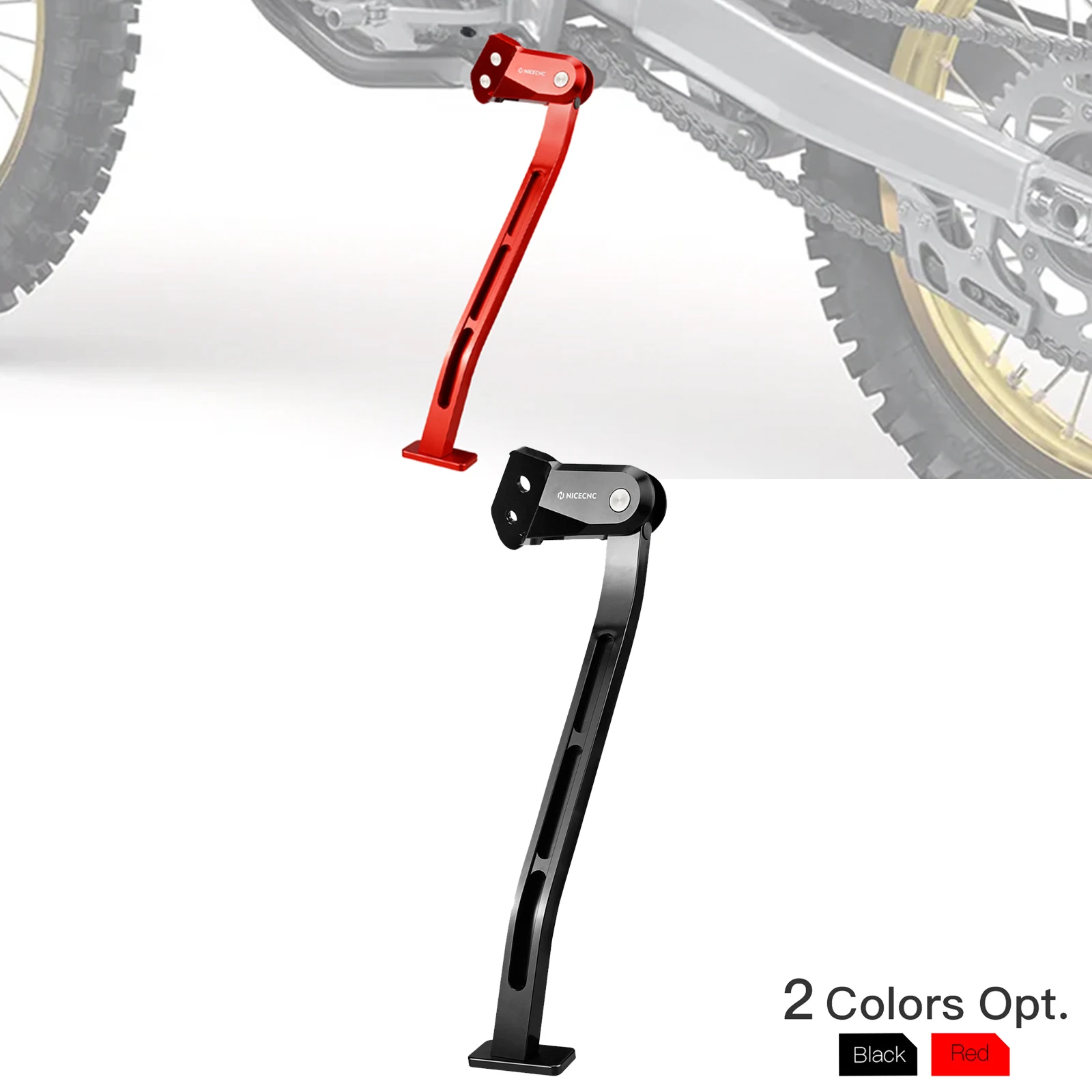 NICECNC For Honda 2019-2025 CRF250R CRF450R Kick Side Stand Kickstand ...