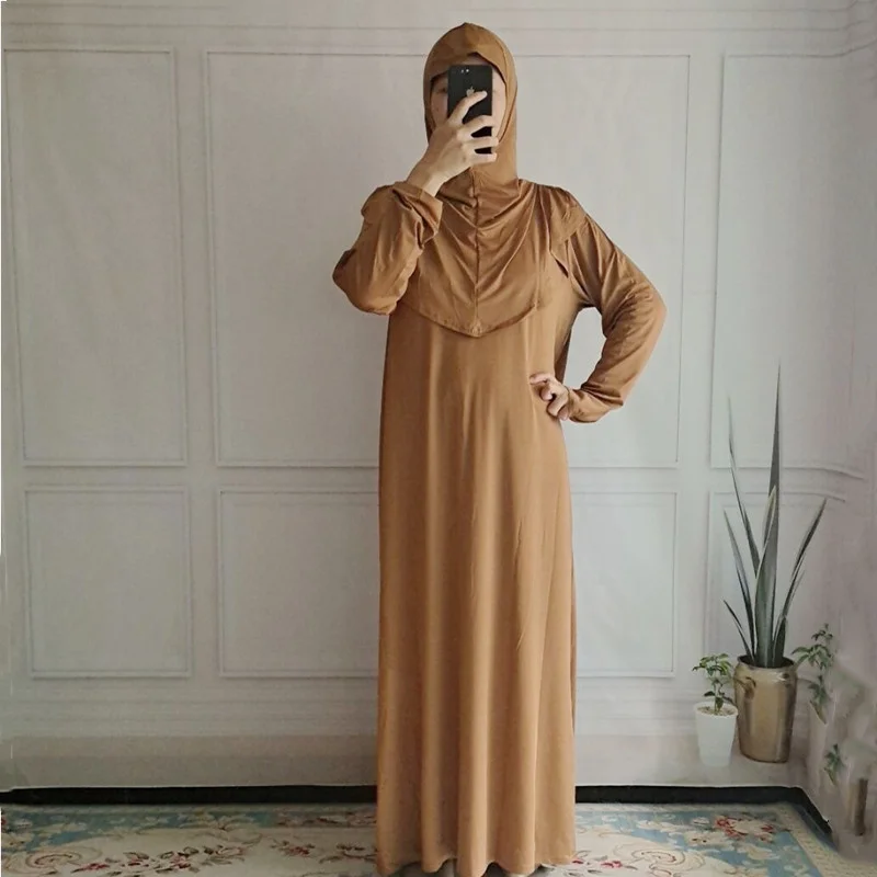 Ropa Étnica Prenda De Oración Para Mujeres Ramadán Musulmán Abaya ...