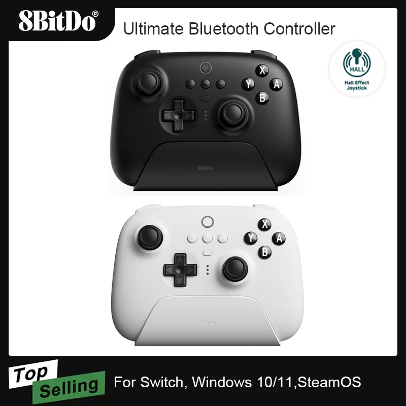 8Bitdo-Ultimate-Bluetooth-Controller-with-Charging-Dock-Wireless ...