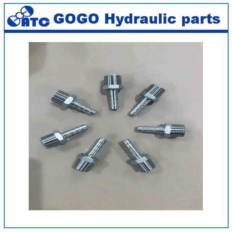 Hexagonal pagoda connector stainless steel hexagonal leather hose ...