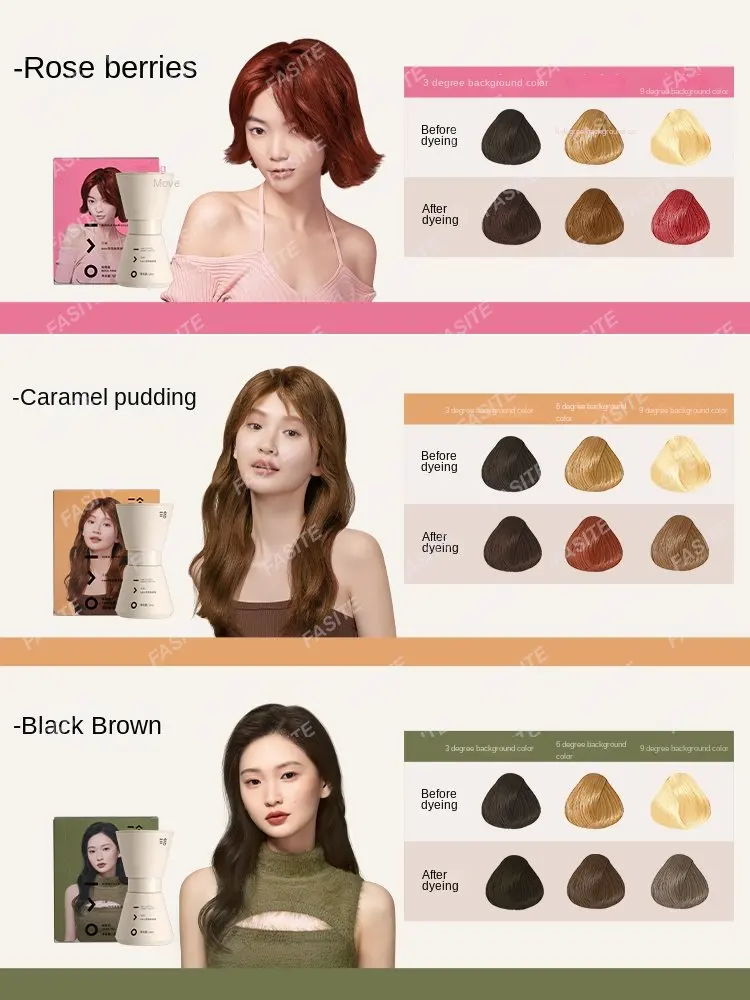 Rose Tea Brown Hair