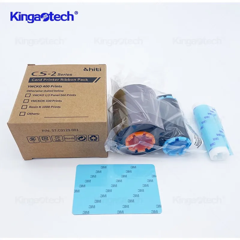 The Original Universal Code Color Ribbon YMCKO 400 Prints For HITI CS-2 ...