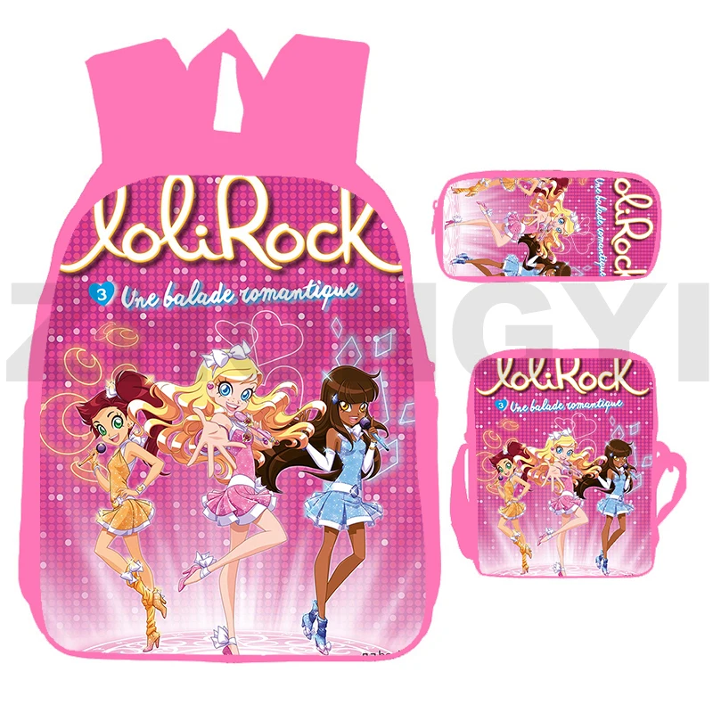 Mochila 3d Anime Lolirock Backpacks For School Teenagers Girls Cartoon ...