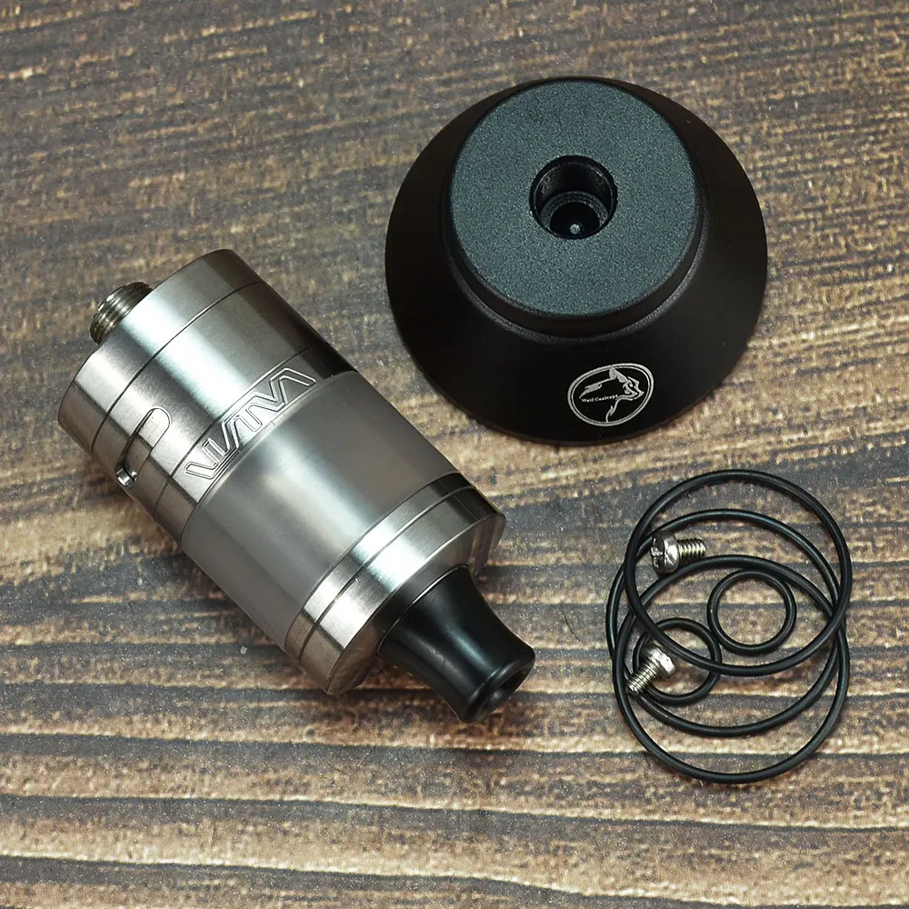 wolfcoolvape VWM Innova Style RTA Rebuildable 316ss single coil Tank ...