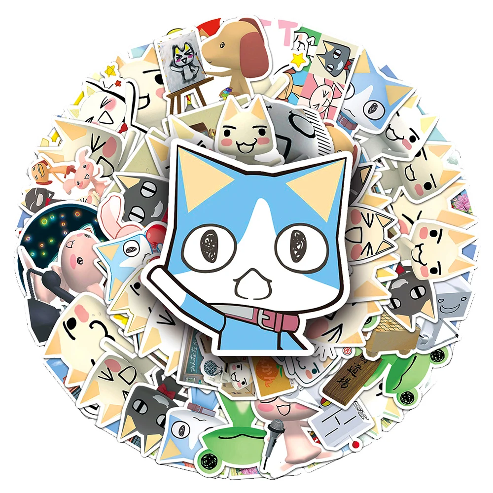 10-30-50Pcs-Funny-Kawaii-Cartoon-Toro-Inoue-Cat-Stickers-Anime-Cute ...