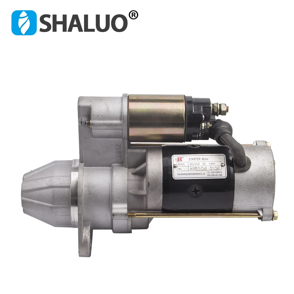 Motor de arranque eléctrico QDJ1312D, 12V, 3.8KW, generador diésel ...
