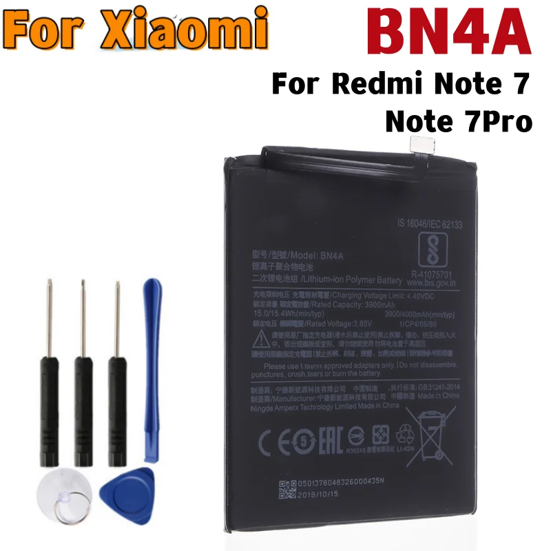 NRE-Phone-Battery-BN4A-4000mAh-for-Redmi-Note-7-Note-7-pro-High-Quality ...