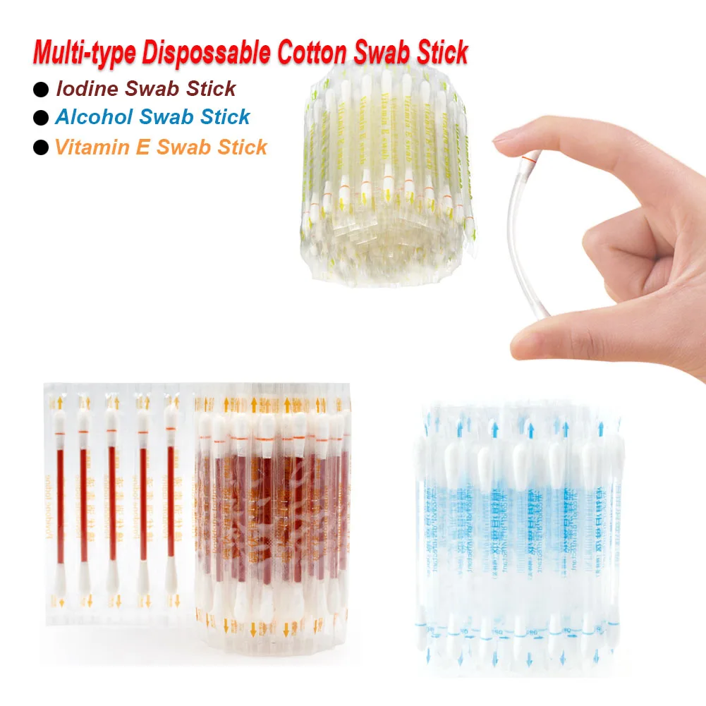 200Pcs-Disposable-Vitamin-E-Swabs-For-Teeth-Whitening-VE-Essence-Iodine ...