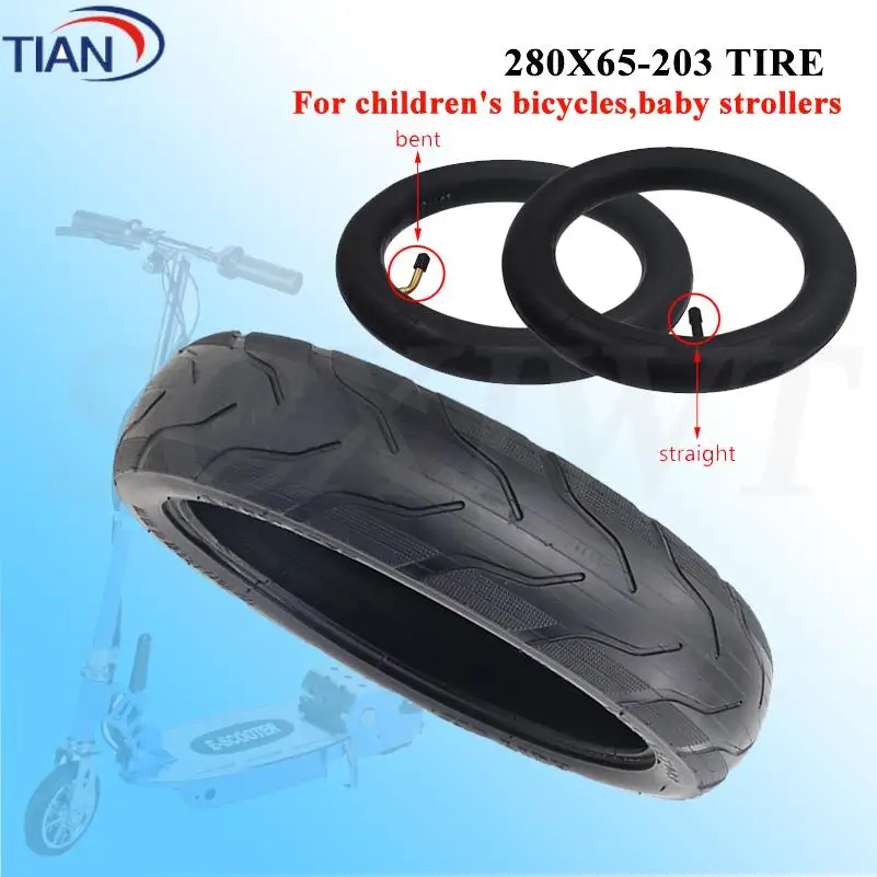 12 inch Pneumatic Tire 280x65-203 Tyre for Children's Bicycle Trolley ...
