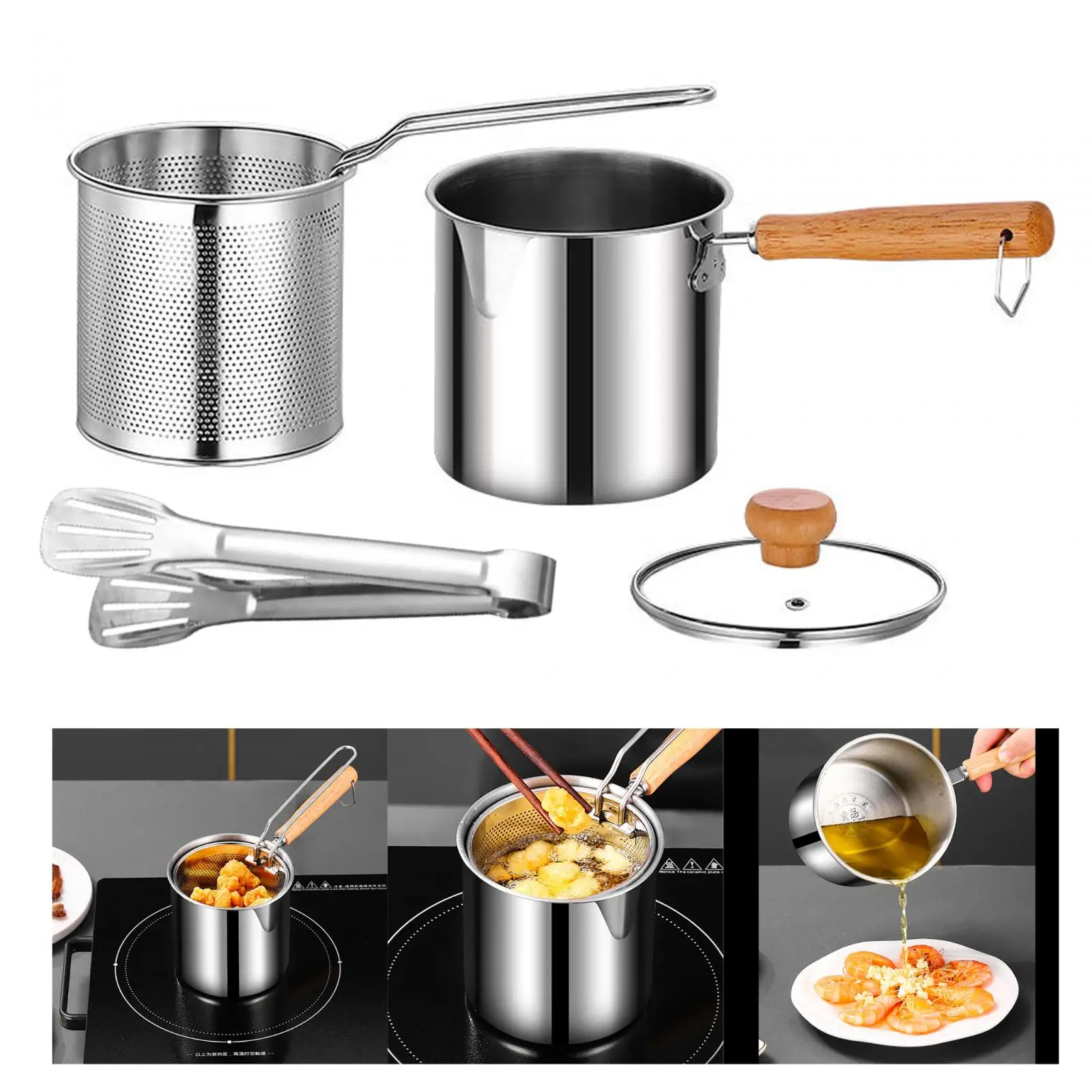 Stainless-Steel-Deep-Fryer-Pot-Milk-Warmer-Pot-Portable-Cooking-Pot ...