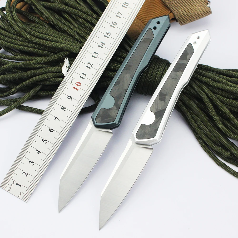KS-Knife-7050-Tactical-Folding-Knives-Aluminum-Carbon-Fiber-Handle ...
