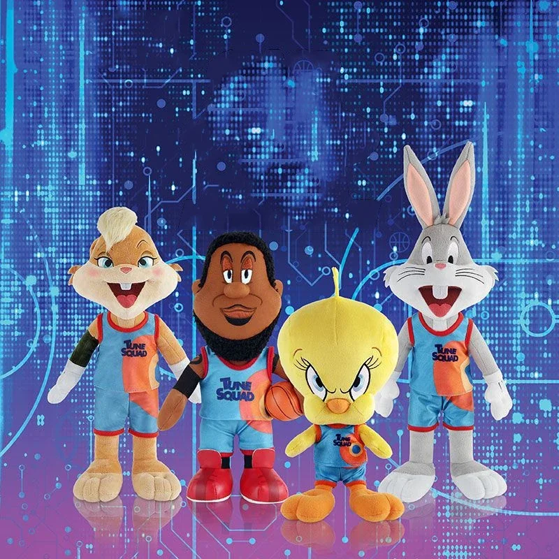 Looney-Tunes-Space-Jam-2-James-Bugs-Bunny-Lola-Bunny-Tweety-Plush-Toy ...
