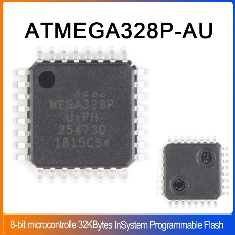 1-5-10PCS-ATMEGA328P-TQFP32-ATMEGA328P-AU-ATMEGA-328P-AU-8-bit-Microcontroller-MEGA328P-32K ...