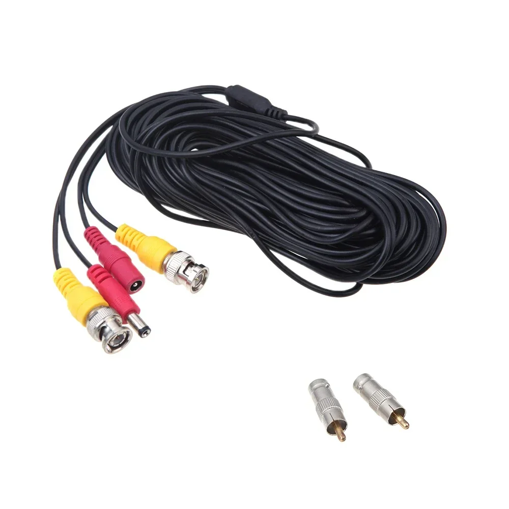 65ft-20M-CCTV-Cable-BNC-Video-Cable-Power-20M-For-Surveillance-Camera ...