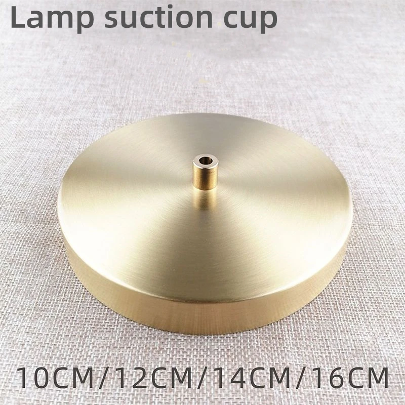 Ceiling-lamp-All-copper-suction-cup-lamp-accessories-Lamp-Gold-suction ...