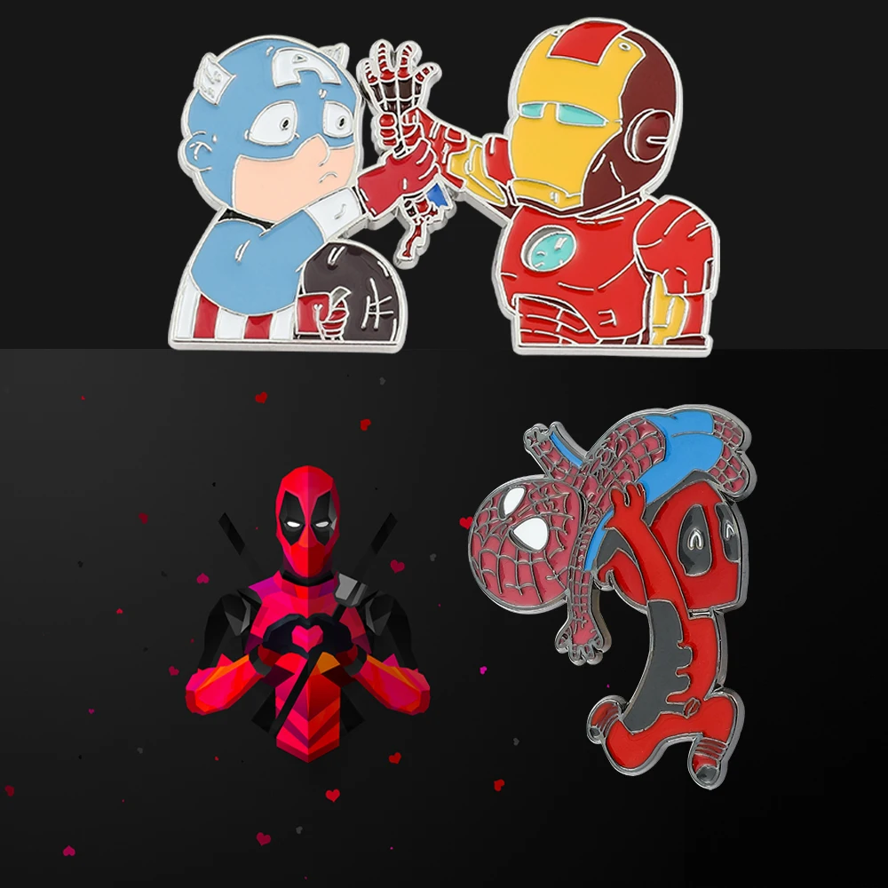 Spiderman And Deadpool Cute
