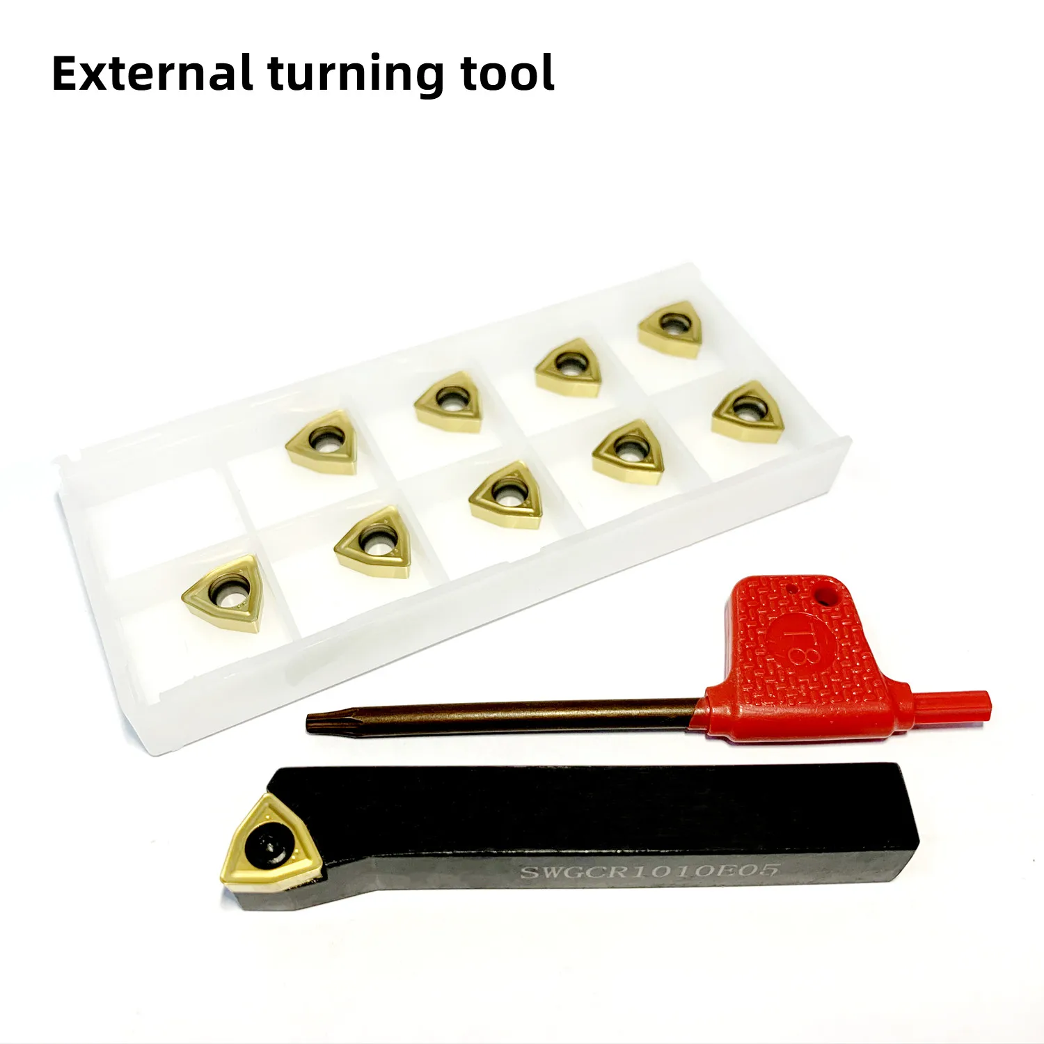 10PCS-carbide-inserts-WCMX050308-and-1PC-SWGCR1010E05-S-type-turning ...
