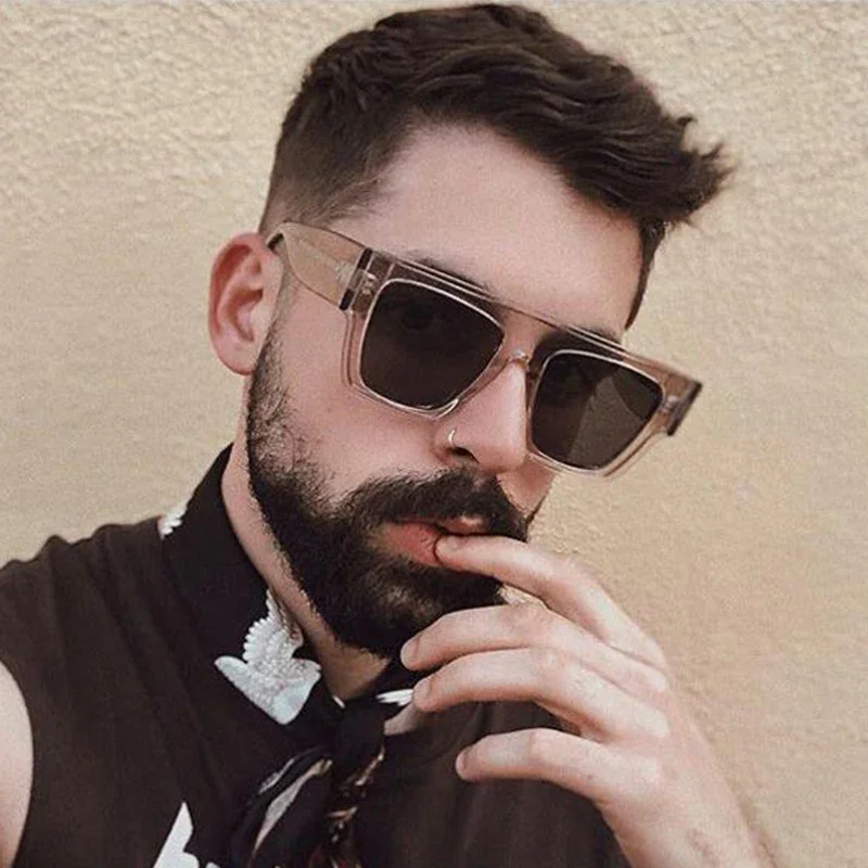 New-Black-Big-Frame-Women-s-Sunglasses-Fashion-Oversized-Square ...