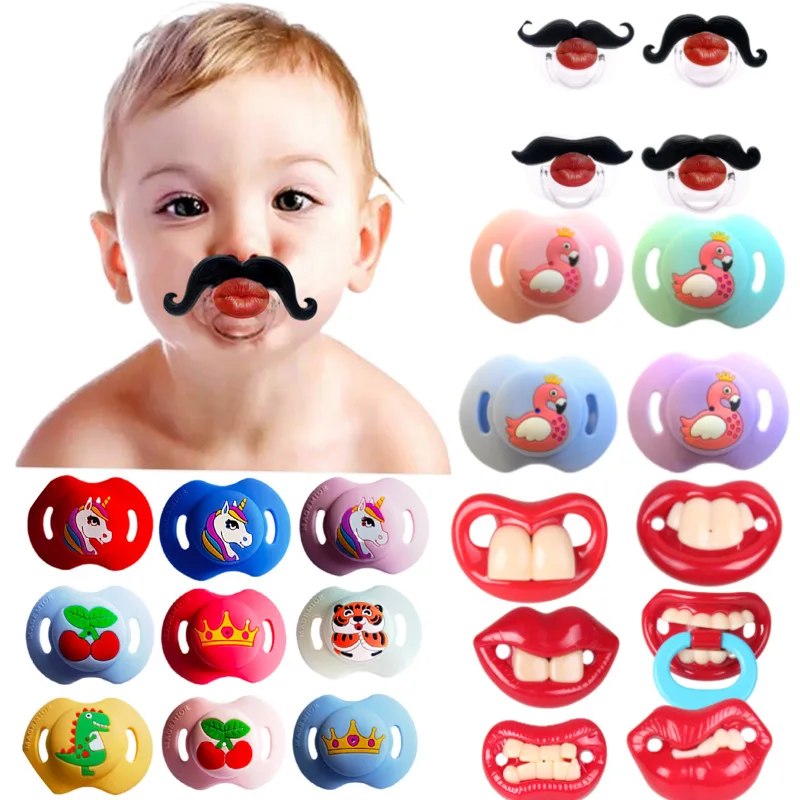 Baby-Full-Silicone-Pacifier-Baby-Internet-Celebrity-Weaning-Tool ...