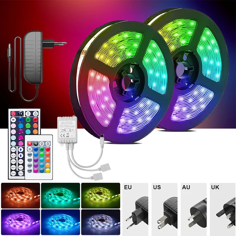 Rgb-Led-Strip-Light-5050-Rgb-Led-Tape-Dimmable-15M-Rgb-Led-Light-Strips ...