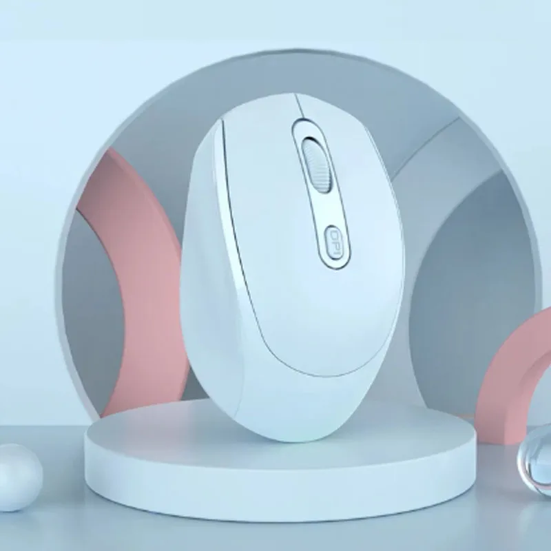 Bluetooth-Compatibility-Wireless-Mouse-Mute-Rechargeable-Magic-Laser ...