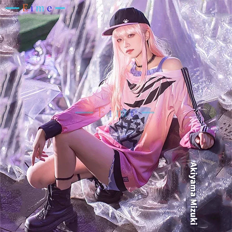 Game-Project-Sekai-Colorful-Stage-Akiyama-Mizuki-Cosplay-Costumes-PJSK-MZK-Cosplay-Dress-With ...
