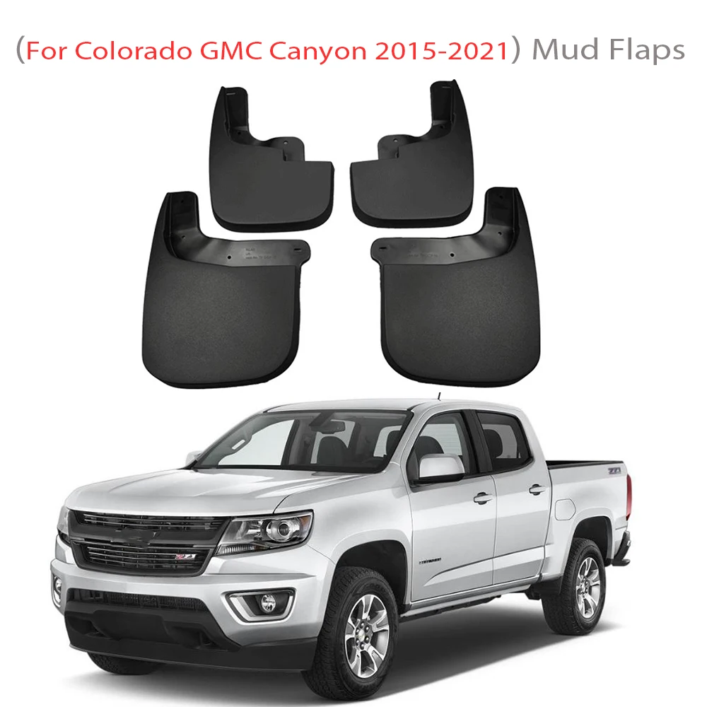 4Pcs Car Front Rear Mud Flap Mudguards Splash Guards For Chevrolet ...