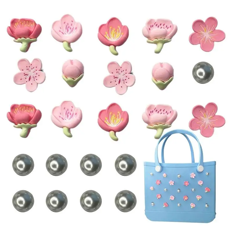 Bogg-Bag-Charm-Inserts-23PCS-Rubber-Beach-Charm-for-Bogg-Bags-Flowers ...