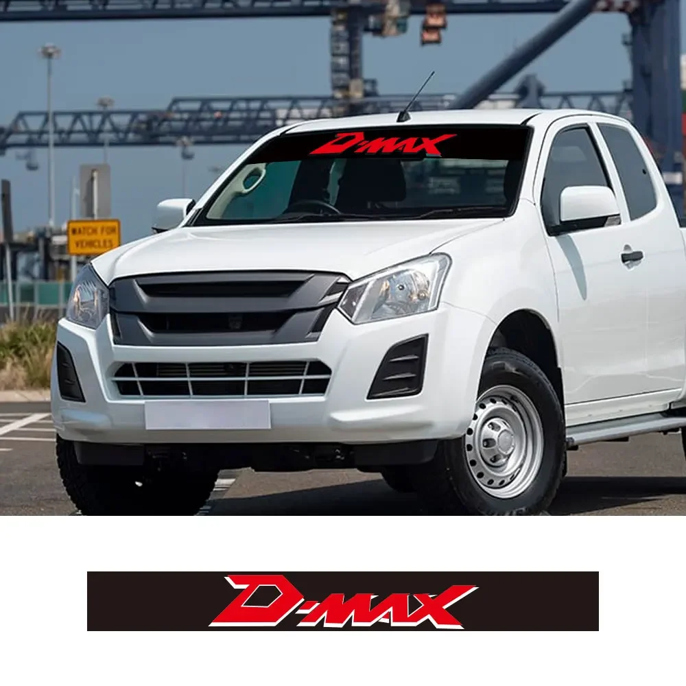 Pickup-Front-Windshield-Stickers-For-Isuzu-Dmax-D-Max-Truck-Vinyl ...