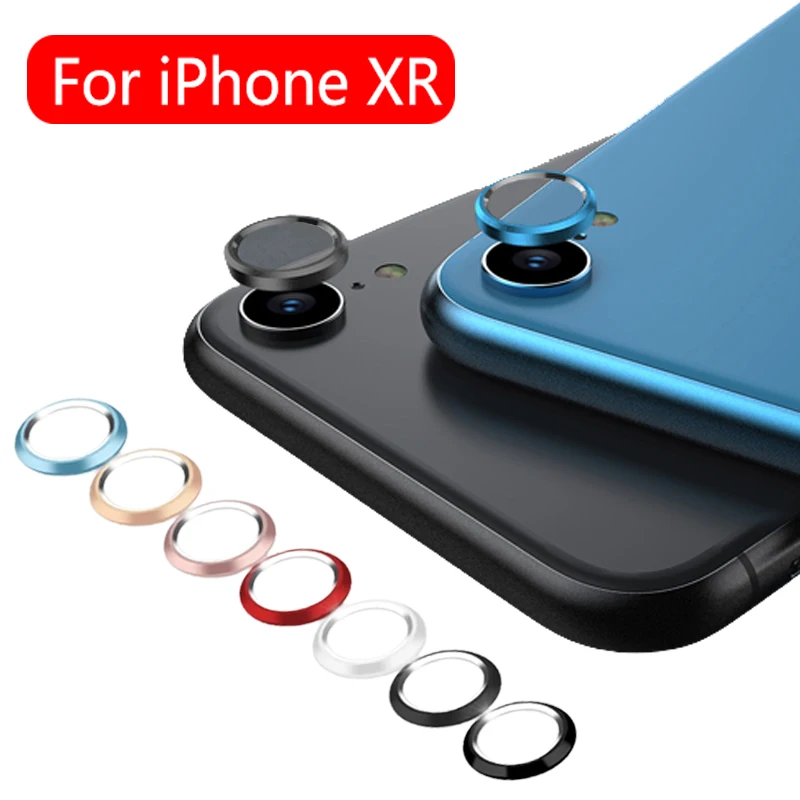 Metal-Camera-Lens-Protector-para-Apple-iPhone-XR-Protetor-de-C-mera ...