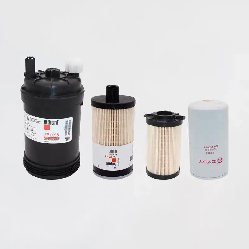 excavator parts XE215 oil fitler fuel filter XE135D air filter oil ...