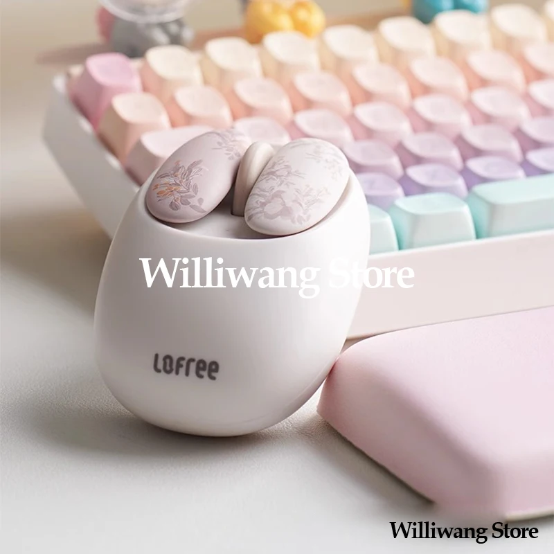 Original-Lofree-Small-Petal-Wireless-Bluetooth-Mouse-Cute-Female-Office ...
