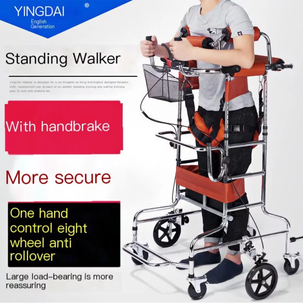 Adult Standing Rehabilitative Walk Support Aluminum Alloy Folding ...