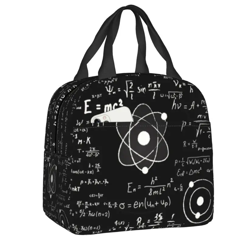 Geek-Math-Teacher-Insulated-Lunch-Tote-Bag-for-Women-Science-Physics ...