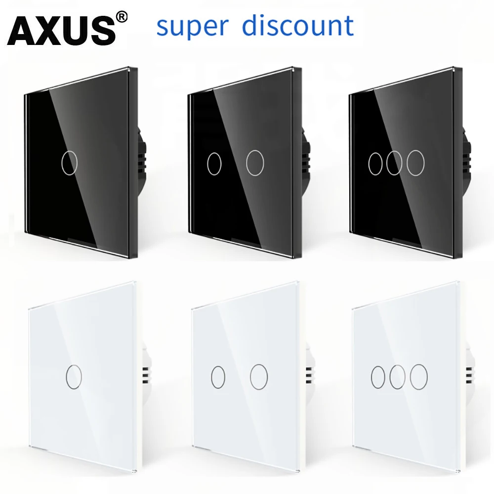 AXUS-Tempered-Crystal-Glass-Wall-Light-Sensory-Switches-EU-Touch-Switch ...