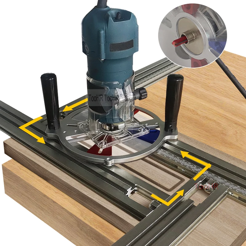 Routing-Jig-Frame-System-Trimming-Machine-Milling-Groove-Engraving ...
