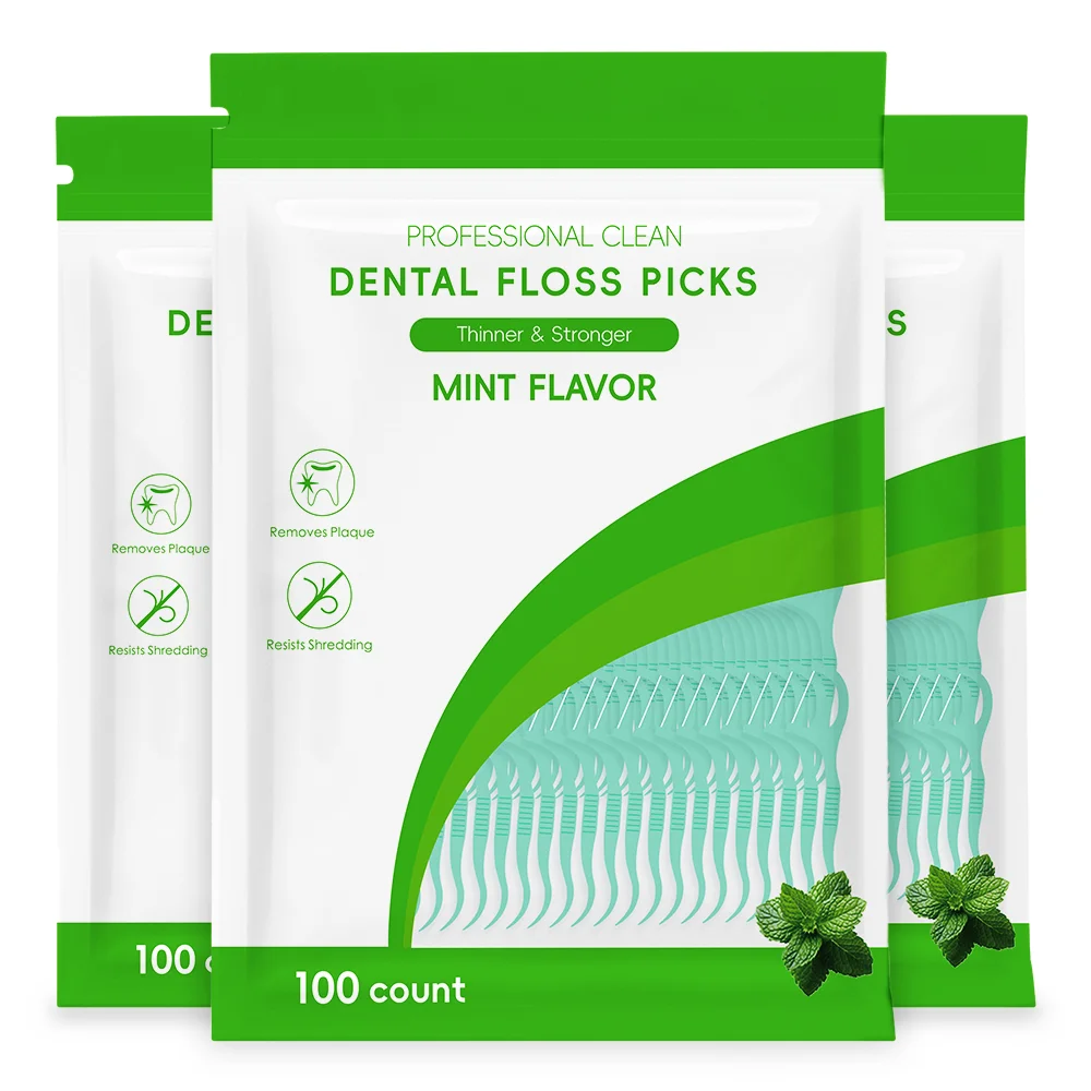 Fresh-Mint-Flavored-Dental-Floss-Long-Lasting-Freshness-Superior ...