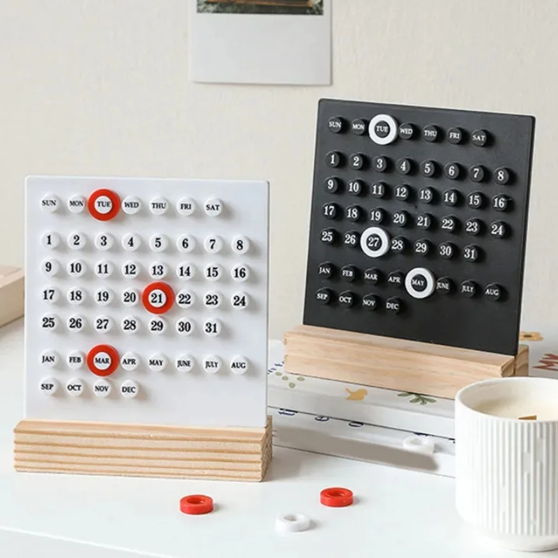 Creative-Handmade-DIY-Calendar-Detachable-Circular-Desktop-Calendar ...
