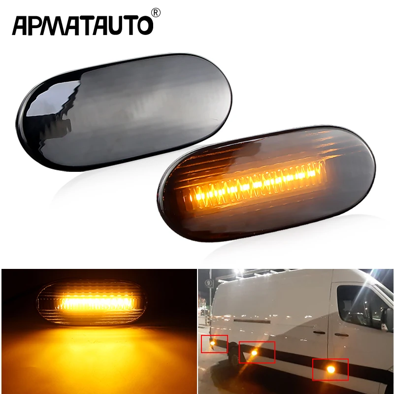 2pcs OEM#A9109067700 For Mercedes Benz Sprinter W906 2006-2018 LED Lamp ...