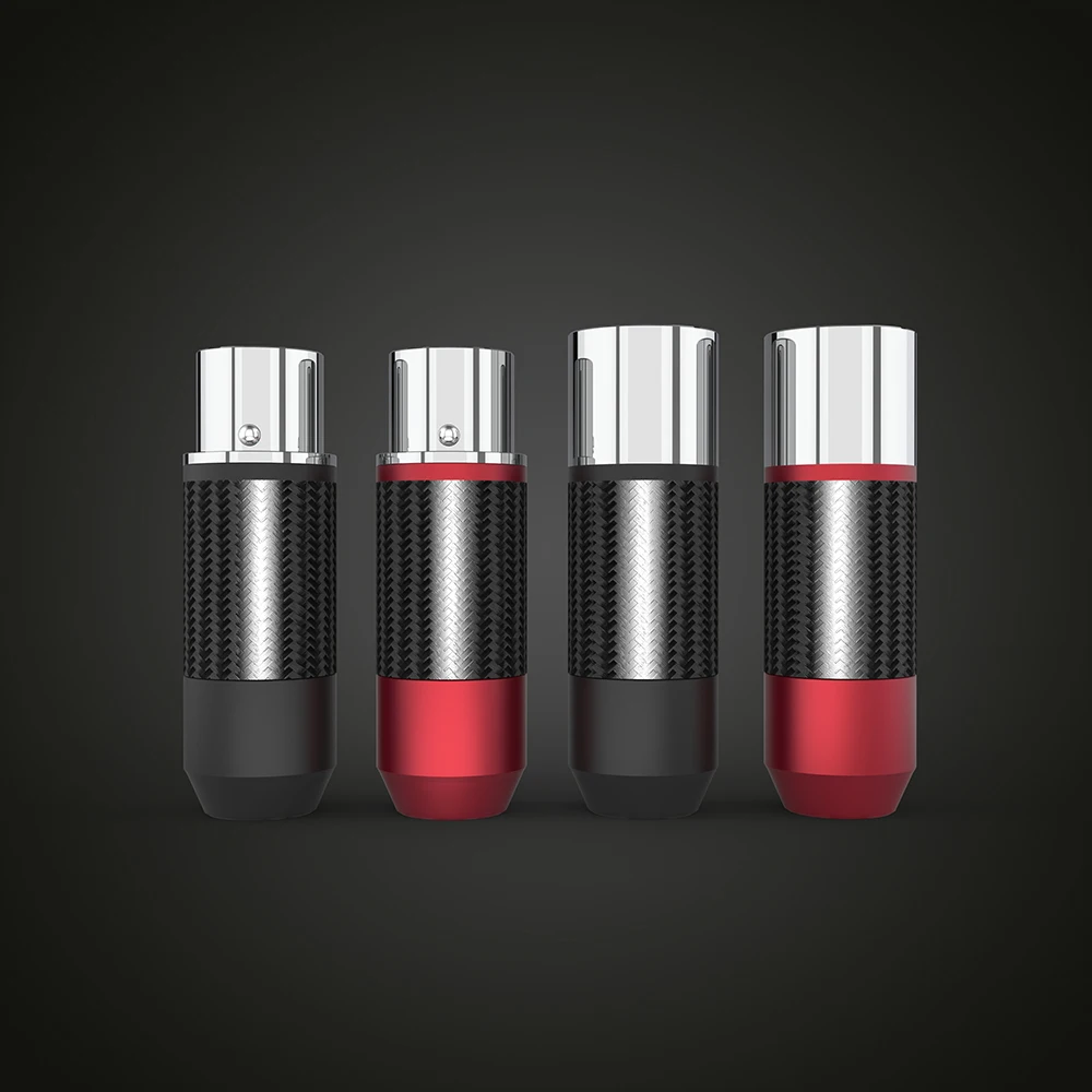 VIBORG-Pure-Silver-Macho-e-F-mea-XLR-Plug-Connector-Cannon-Connector ...