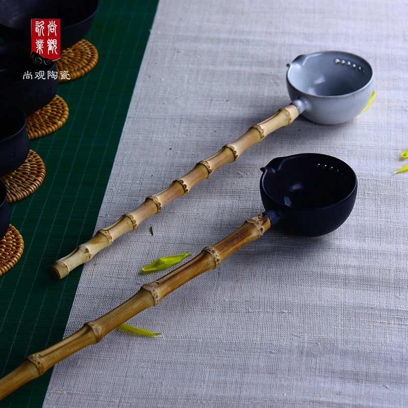 Tea-Set-Brewing-Tea-in-Bowl-Bamboo-Whip-Tea-Spoon-Pottery-Clay-Bamboo ...