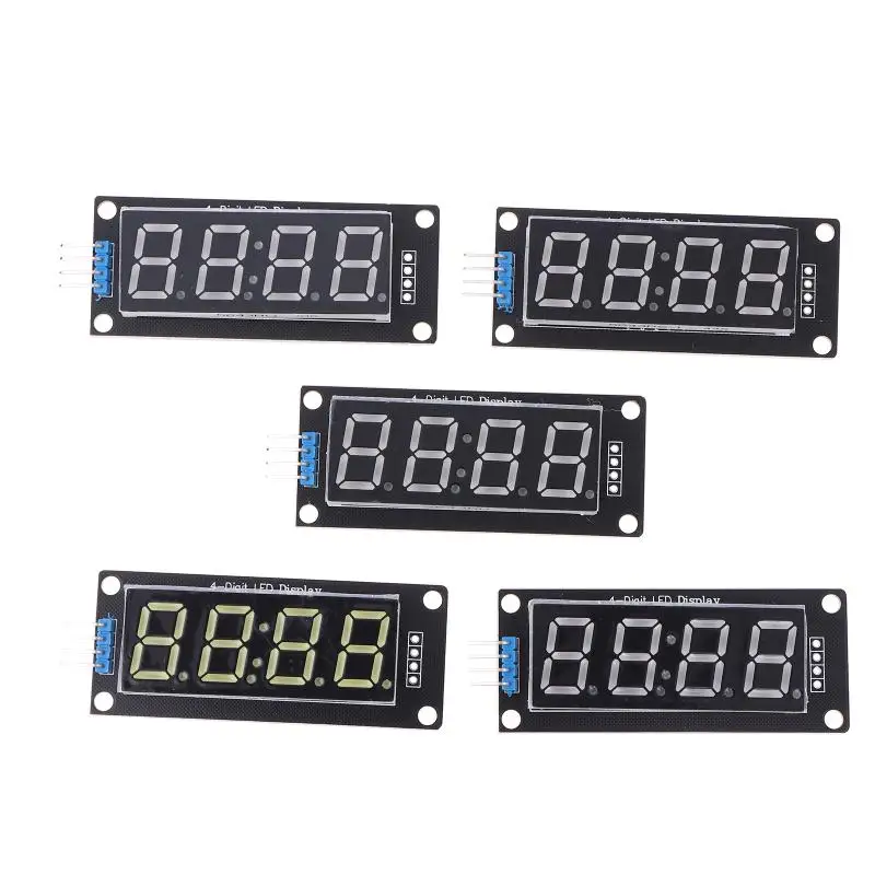TM1637 0.56 Inch 4 Bit LED Digital Tube Display 7 Segments Display ...