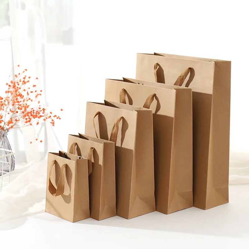 Kraft-Paper-Gift-Bag-Paper-Package-Birthday-Festival-Christmas-Party ...