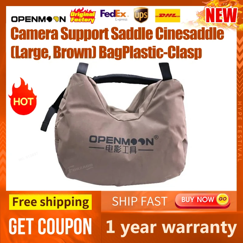 VAXIS OPENMOON Bag Camera Support Saddle Cinesaddle (Large, Brown) with ...