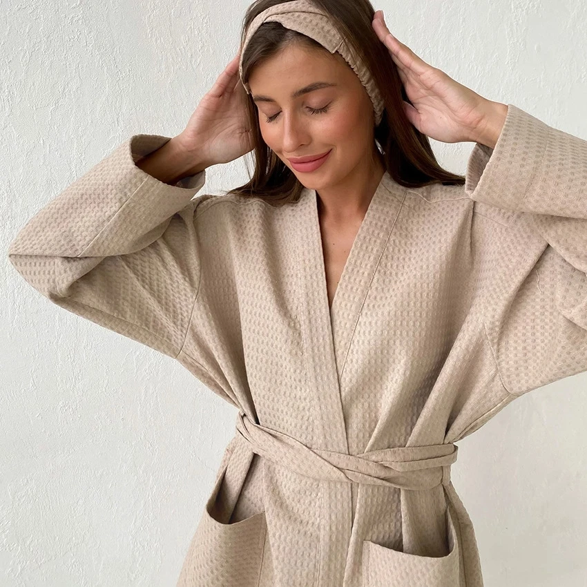 Bathrobe Women Green | Green Robes Women | Women's Home Robe | Robes ...