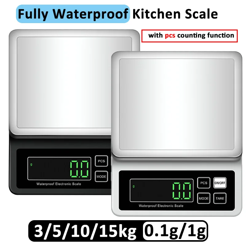 Fully-Waterproof-Kitchen-Scale-USB-Charging-0-1g-1g-High-Precision-304 ...