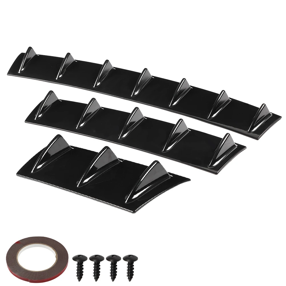 Rear-Bumper-Spoiler-Weatherproof-ABS-Universal-Car-Rear-Bumper-Chassis ...