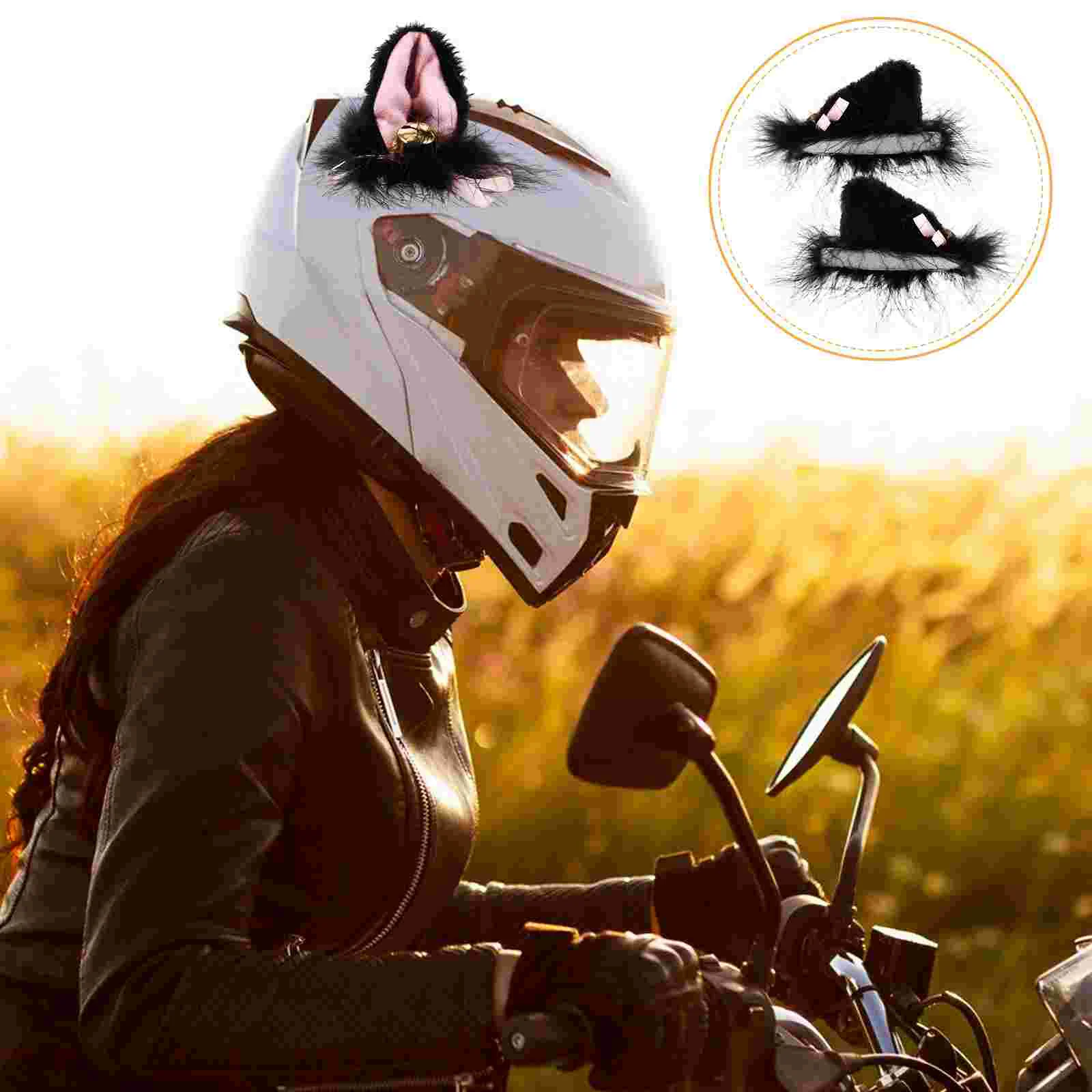 Decoration-Attachments-Ears-Accessories-Motorcycle-Detachable ...